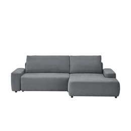 Primo Ecksofa mit Schlaffunktion Bouli grau Ma&szlig;e (cm): B: 264 H: 105 T: 162.0 &raquo; M&ouml;bel Kraft