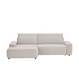 U.N.O uno Ecksofa mit Schlaffunktion Bouli beige Ma&szlig;e (cm): B: 264 H: 105 T: 162.0 Sofas > Sofas nach Material > Stoffsofas &raquo; Sofa DE