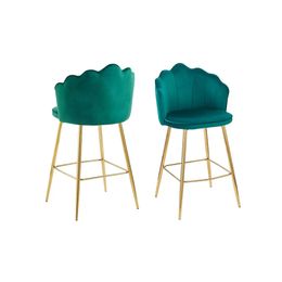 M&ouml;bel Kraft Barhocker 2er-Set gr&uuml;n Ma&szlig;e (cm): B: 52 H: 100 &raquo; M&ouml;bel Kraft