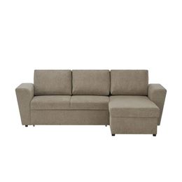 M&ouml;bel Kraft Ecksofa mit Schlaffunktion Xara beige Ma&szlig;e (cm): B: 245 H: 88 T: 156.0 &raquo; M&ouml;bel Kraft