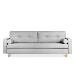 KONSIMO Einzelsofa Eriso grau Ma&szlig;e (cm): B: 220 H: 80 Sofas > Sofas nach Material > Stoffsofas &raquo; Sofa DE