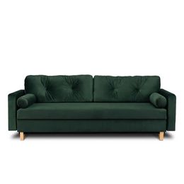 KONSIMO Einzelsofa Eriso gr&uuml;n Ma&szlig;e (cm): B: 220 H: 80 Sofas > Sofas nach Material > Stoffsofas &raquo; Sofa DE