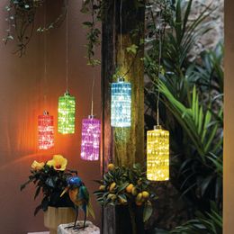 LED-Lichterkette "Bunte Gartenparty"