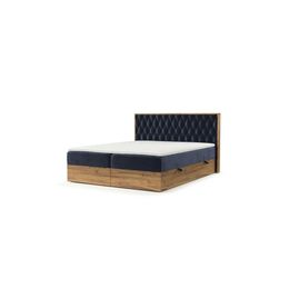 maison de r&ecirc;ve Boxspringbett mit Stauraum Ukiyo blau Ma&szlig;e (cm): B: 149 H: 105 &raquo; M&ouml;bel Kraft