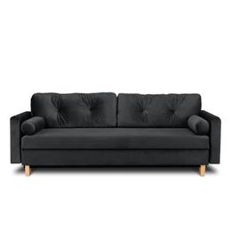 KONSIMO Einzelsofa Eriso grau Ma&szlig;e (cm): B: 220 H: 80 Sofas > Sofas nach Material > Stoffsofas &raquo; Sofa DE