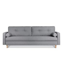 KONSIMO Einzelsofa Eriso grau Ma&szlig;e (cm): B: 220 H: 80 Sofas > Sofas nach Material > Stoffsofas &raquo; Sofa DE