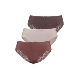 VIVANCE BY LASCANA Jazz-Pants Slips mehrfarbig Gr. 48/50 f&uuml;r Damen. K&ouml;rpernah. Nachhaltig.