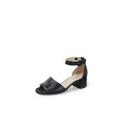 Gabor - Sandale, schwarz, Gr. 39 - Leder
