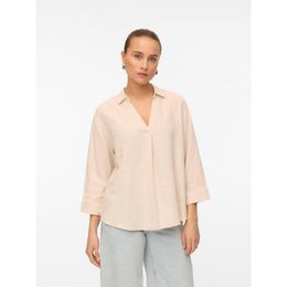V&eacute;ro Moda Vero Moda Damen Shirtbluse &raquo;VMLINN 3/4 TOP WVN GA NOOS&laquo; gelb S (36)