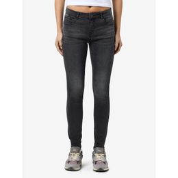 Noisy may Damen Noisy may Skinny-fit-Jeans &raquo;NMJEN NW SKINNY SHAPER JEAN JT177DG NOOS&laquo; mit Push Up Effekt blau 25, L&auml;nge 32