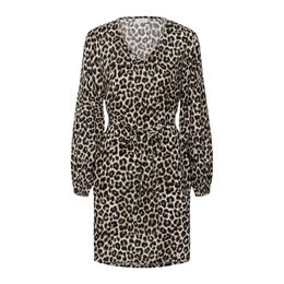 Kaffe Kleid 'KAMarana' Damen Gr&ouml;&szlig;e 42 hellbeige / schoko / schwarz