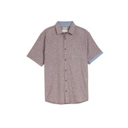 Tom Tailor Button Up Shirt male size XXL Bordeaux