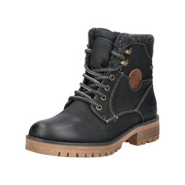 Tom Tailor Schn&uuml;rstiefelette Damen Gr&ouml;&szlig;e 41 braun / schwarz