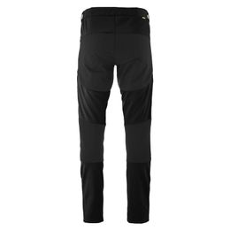 Gonso Herren Fahrradhose &raquo;Trail Pants Softshell M&laquo; Herren Softshell-Radhose, atmungsaktive MTB-Hose ohne Sitzpolster schwarz M, Normalgr&ouml;&szlig;en