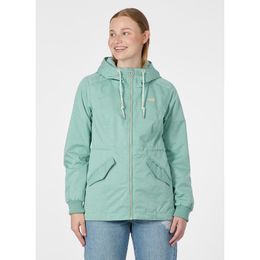 Ragwear Damen Parka &raquo;DOWEY&laquo; mit Kapuze Wasserabweisend mit Taillenkordel und Pattentaschen 3XL