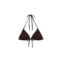 WE Fashion Bikini Top female size 95 Dark brown