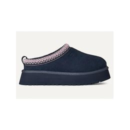 UGG Australia UGG Leder-Hausschuhe "Tazz II" in Dunkelblau - 23% | Gr&ouml;&szlig;e 41 | Damen-pantoletten