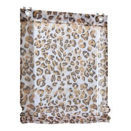 HEINE HOME Raffrollo in Creme/ Braun - 48% | Gr&ouml;&szlig;e 130x45 cm | Gardinen-vorhaenge