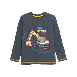 COOL CLUB Longsleeve in Anthrazit - 16% | Gr&ouml;&szlig;e 122 | Kinder-longsleeves