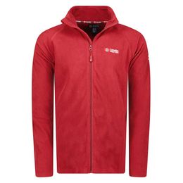 Canadian Peak Fleecejacke "Tugeak" in Bordeaux - 65% | Gr&ouml;&szlig;e L | Herren-pullover-sport