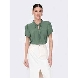 Jacqueline de Yong JDY Bluse "Lima" in Gr&uuml;n - 36% | Gr&ouml;&szlig;e 34 | Damen-blusen