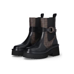 Liu Jo Boots in Schwarz/ Hellbraun - 69% | Gr&ouml;&szlig;e 39 | Damen-stiefel