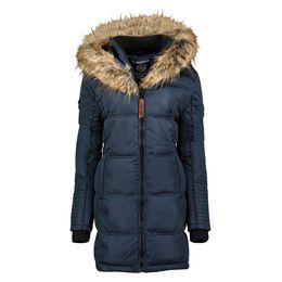 Geographical Norway Steppmantel "Beautiful" in Dunkelblau - 70% | Gr&ouml;&szlig;e L | Damenjacken
