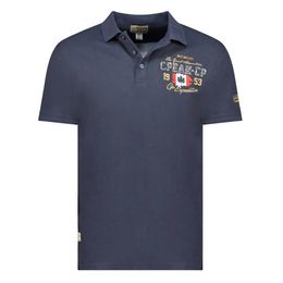 Canadian Peak Poloshirt "Kapucineak" in Dunkelblau - 69% | Gr&ouml;&szlig;e XXL | Herren-plussize