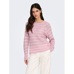 Jacqueline de Yong JDY Pullover "Ellen" in Rosa - 50% | Gr&ouml;&szlig;e S | Damen-pullover-cardigans
