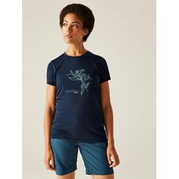 Regatta Funktionsshirt "Escade" in Dunkelblau - 71% | Gr&ouml;&szlig;e 38 | Damen-outdoor-tops-shirts