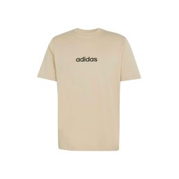 adidas Sportswear Performance Shirt 'Essentials' male size XL Light brown / Black