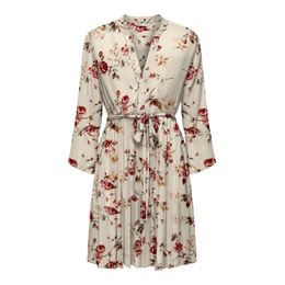 Only Kleid 'ONLCLEMMENTINE' Damen Gr&ouml;&szlig;e 44 creme / dunkelgelb / dunkelgr&uuml;n / dunkelrot Sommerkleid