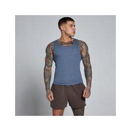 Myprotein MP Lift Ribbed Muscle Fit Vest f&uuml;r Herren &ndash; Charcoal Blue - XXXL