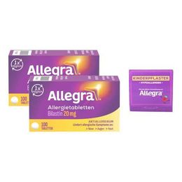 Allegra Allergietabletten 20 mg Tabletten + Kinderpflaster 2 St