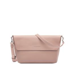 FEYNSINN Leder-Umh&auml;ngetasche echt Leder Ledertasche gro&szlig; | Ledertasche powder LIVA in rosa | Gr.: onesize
