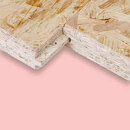 OSB 3 Platte 25 mm Nut und Feder 2050x675 mm g&uuml;nstig