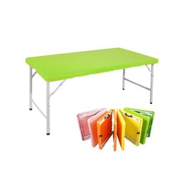 ABRIHOME Gartentisch in Gr&uuml;n 25 cm h&ouml;henverstellbar 135 kg Tragkraft f&uuml;r Camping | Gr.: onesize