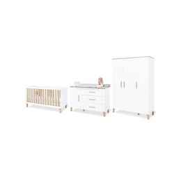 Pinolino Kinderzimmer-Set Lumi extrabreit gro&szlig;, 3-tlg. | Gr.: onesize