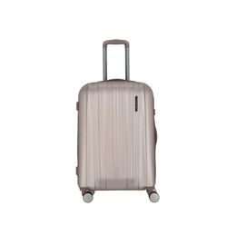 Polestream Moonrock 4 Rollen Trolley 69 cm mit Dehnfalte in rosesilver brushed | Gr.: onesize