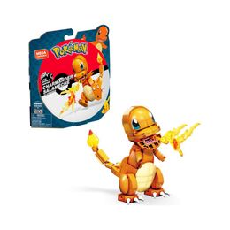 Nintendo MEGA POK&Eacute;MON Glumanda Figur zum Zusammenbauen Bauspielzeug 6+ GKY96 | Gr.: onesize