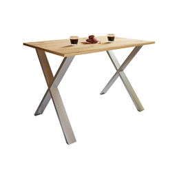 ebuy24 Esstisch XonaX dekor Eiche 80 x 80 cm | Gr.: onesize