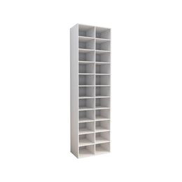 ebuy24 Schuhschrank HinsolXL Wei&szlig; 53 x 30 cm | Gr.: onesize