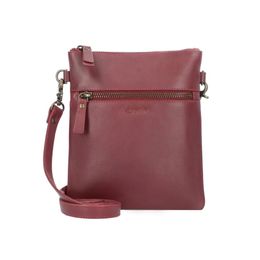 Esquire Peru Umh&auml;ngetasche Leder 17 cm in rot | Gr.: onesize