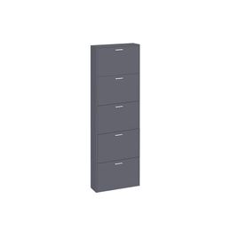 ebuy24 Schuhschrank SulosXL anthrazit Anthrazit 59 x 17 cm | Gr.: onesize