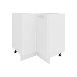 ebuy24 K&uuml;chenunterschrank Esilo Wei&szlig; 76 x 76 cm | Gr.: onesize