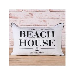AltoBelli Kissen BEACH HOUSE Wei&szlig; mit F&uuml;llung 30x50 cm | Gr.: onesize