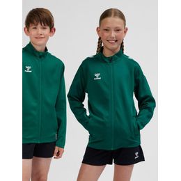 Hummel Rei&szlig;verschluss Jacke Hmlcore Kinder in EVERGREEN | Gr.: 152