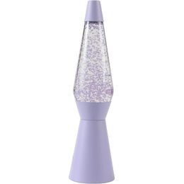 i-Total Lavalampe Magie Einzigartiges f&uuml;r Ihr Zuhause Lila Pastell Glitter Spaceship | Gr.: onesize