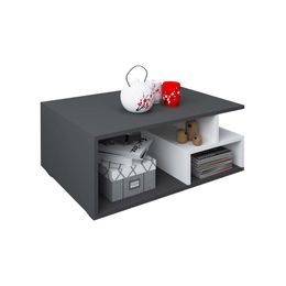 ebuy24 Couchtisch Sulas 2 Wei&szlig; 80 x 50 cm | Gr.: onesize
