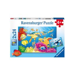Ravensburger Kinderpuzzle - 07815 Kunterbunte Unterwasserwelt - Puzzle f&uuml;r... | Gr.: onesize